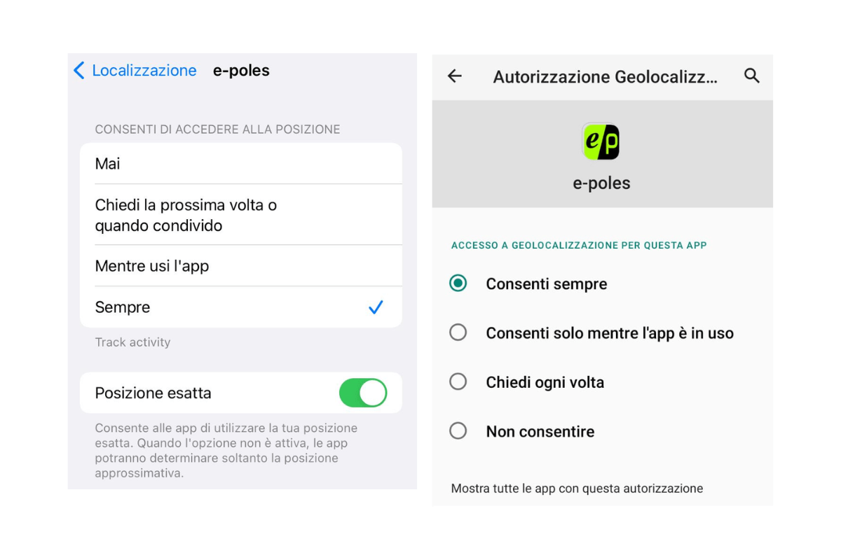 Supporto – E-Poles